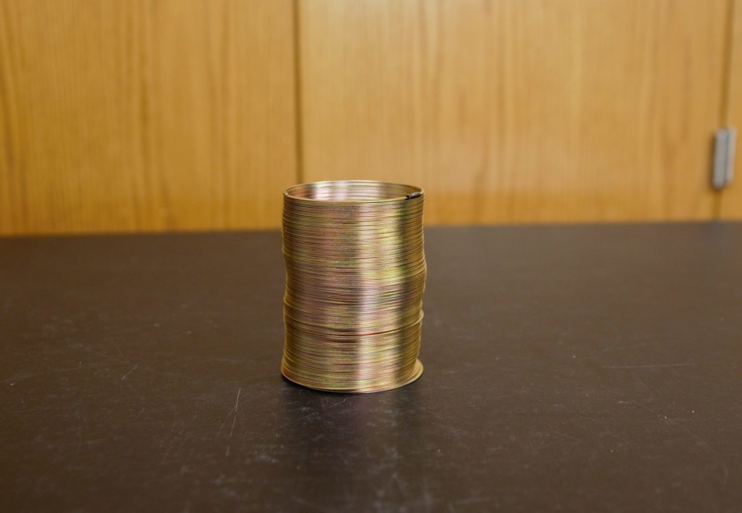 (1G20.45) Dropped Slinky – TAMU Physics Lab Center