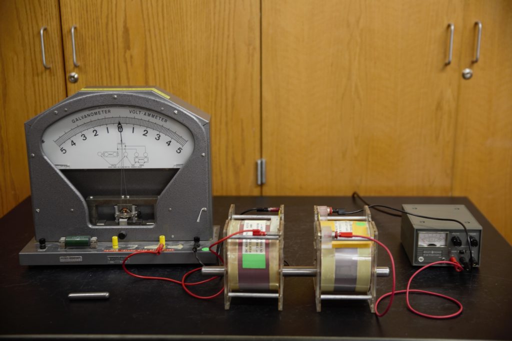 (5K10.40) Induced EMF in a Coil – TAMU Physics Lab Center