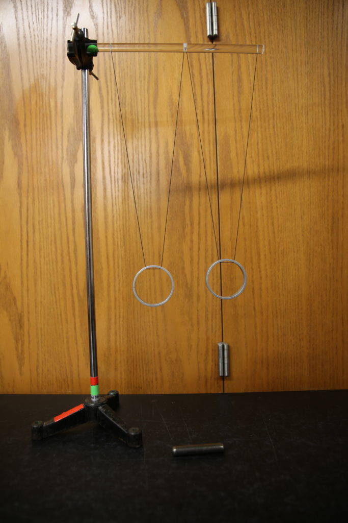 (5H40.32) Magnetic Force on Metal Rings – TAMU Physics Lab Center