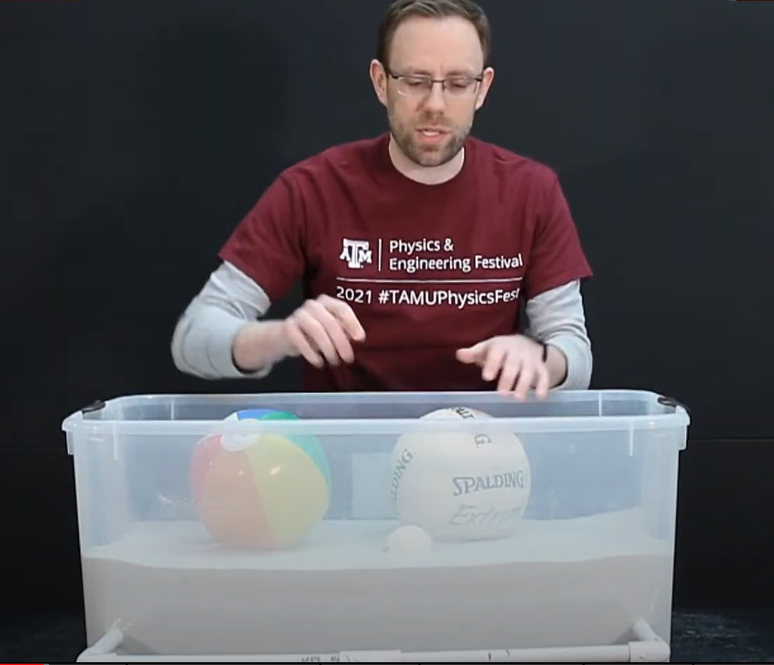 (2C60.10) Liquid Sand – TAMU Physics Lab Center